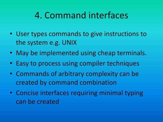 Software engineering 19 user interface design elements | PPT