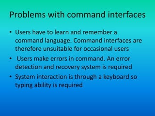 Software engineering 19 user interface design elements | PPTX