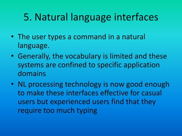 Software engineering 19 user interface design elements | PPT