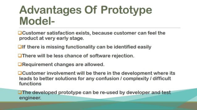 software development life cycle and SDLC Models - waterfall,prototype ...