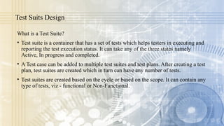 Software engineering Testing technique,test case,test suit design | PPT
