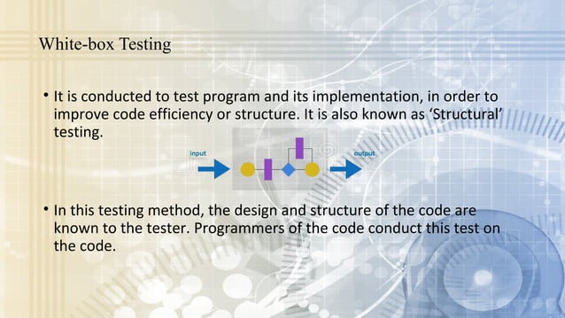 Software engineering Testing technique,test case,test suit design | PPT