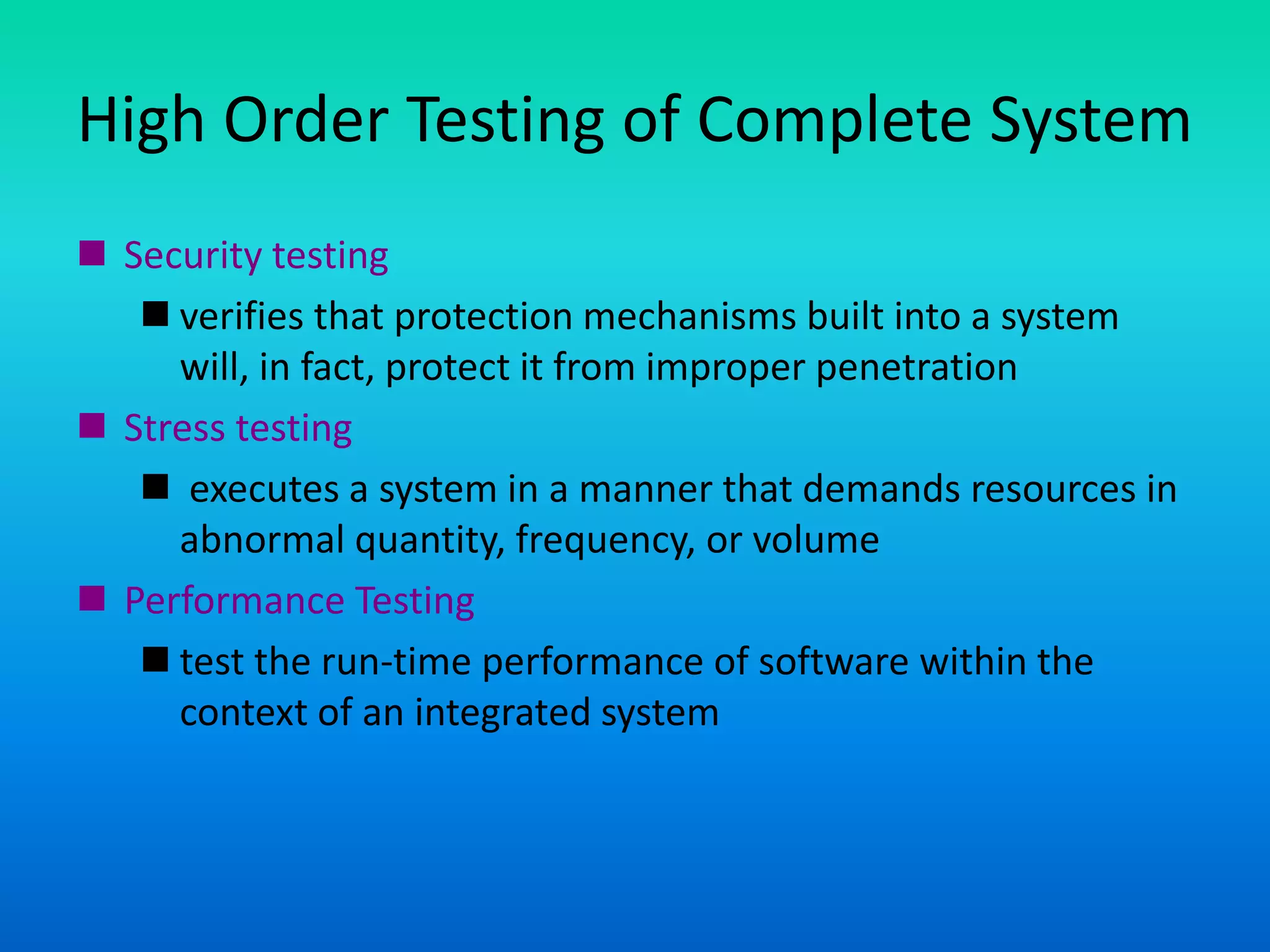 Software Engineering 21 Integration Testing Pptx 0162