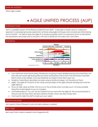 Software engineering 25 models details | PDF
