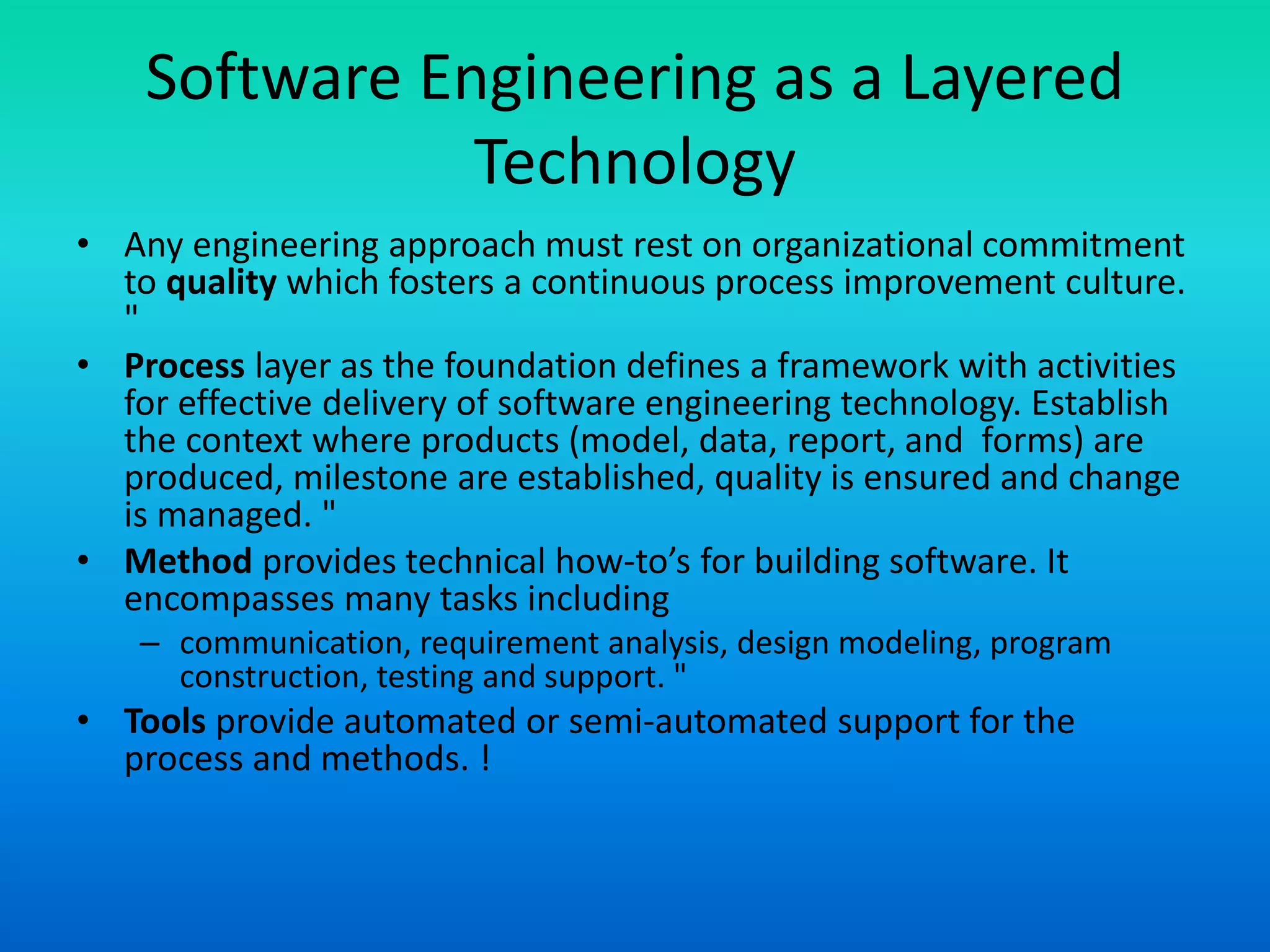 Software engineering 2 software applications | PPTX