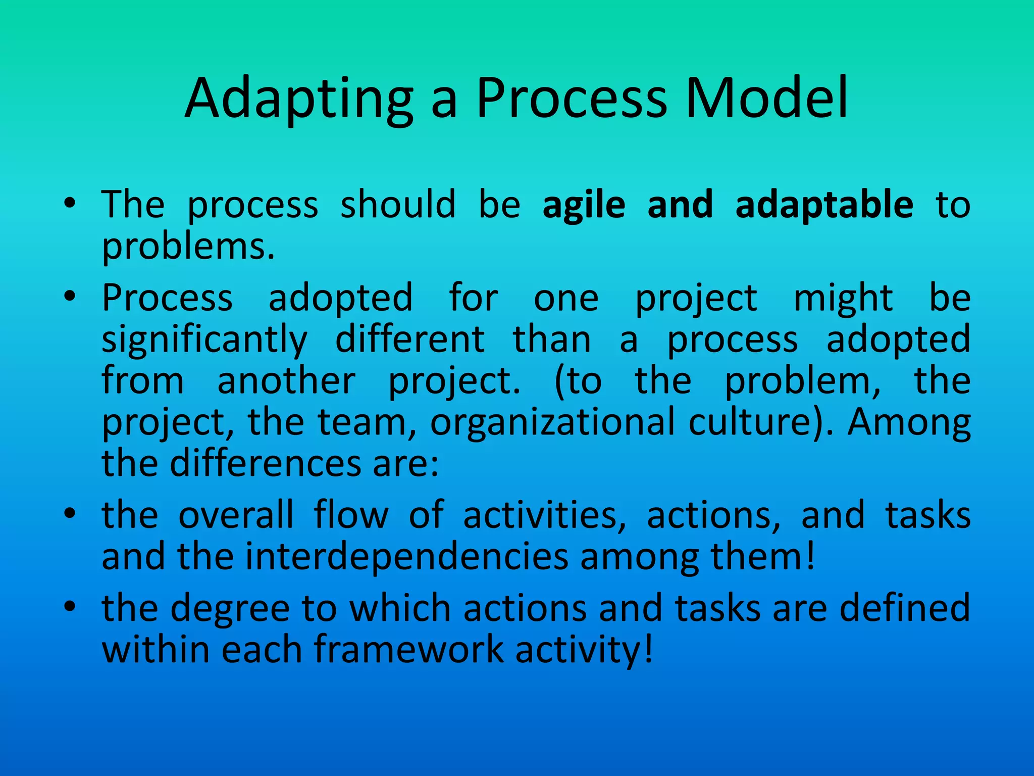 Software engineering 3 software process | PPTX | Computer Software and Applications | Computing