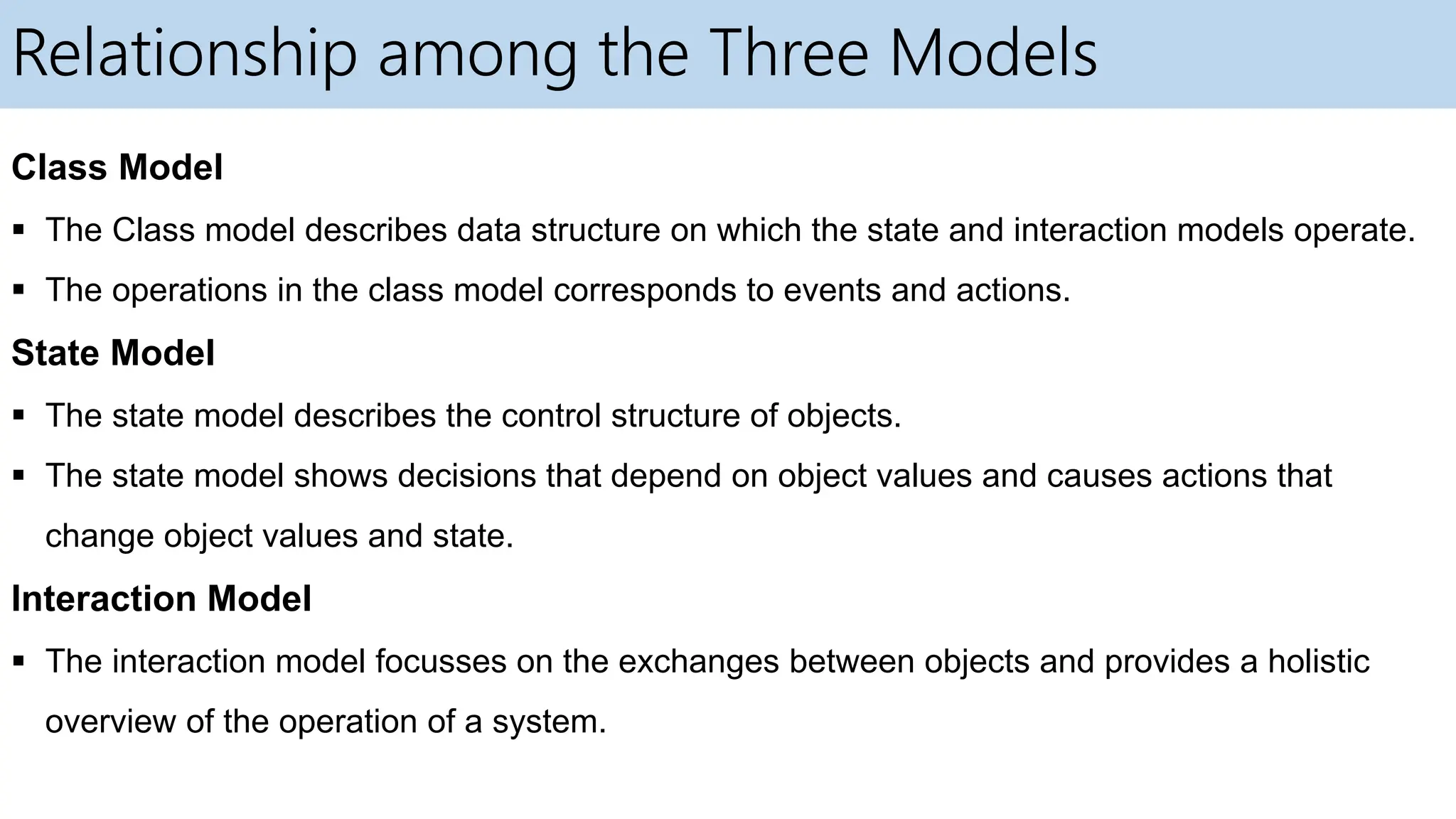 Software Engineering and Project Management - Introduction, Modeling Concepts and Class Modeling ...
