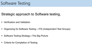 Software Engineering and Project Management - Software Testing + Agile ...