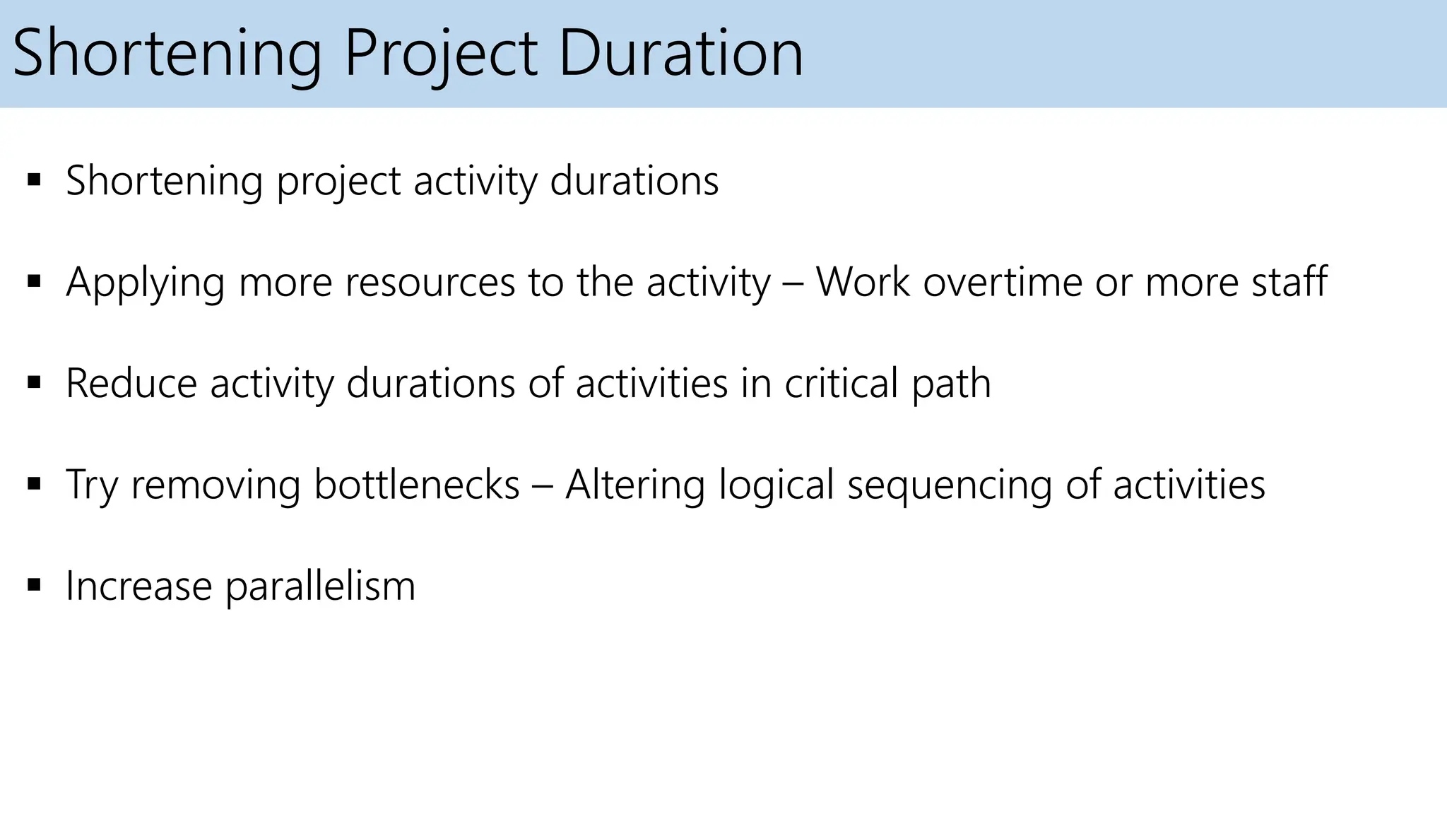 Software Engineering and Project Management - Activity Planning | PPTX