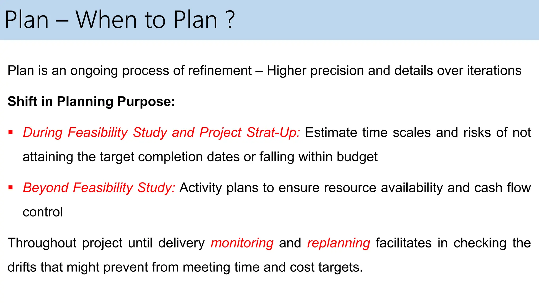 Software Engineering and Project Management - Activity Planning | PPTX