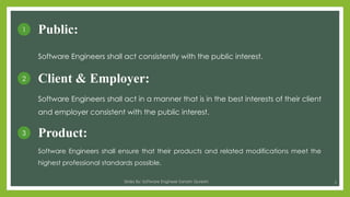 software engineering Code of ethics and professional practices.pptx