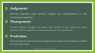 software engineering Code of ethics and professional practices.pptx
