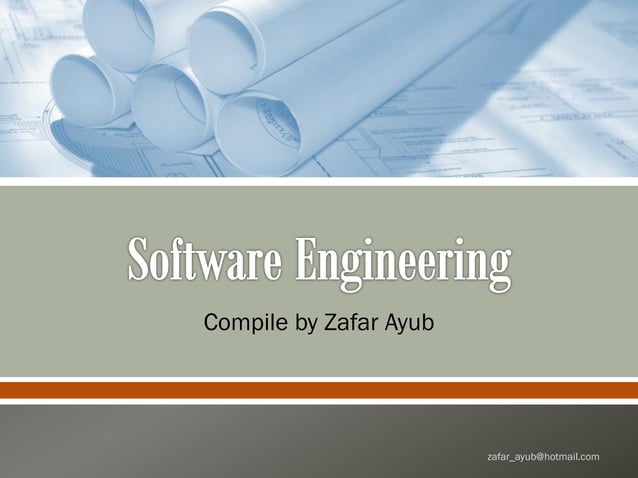 Software Engineering – Course Outline | PPT