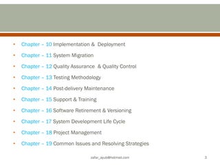 Software Engineering – Course Outline | PPT