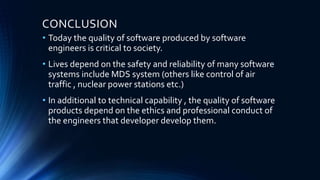 Software Engineering Ethics | PPTX