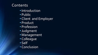 Software Engineering Ethics | PPTX