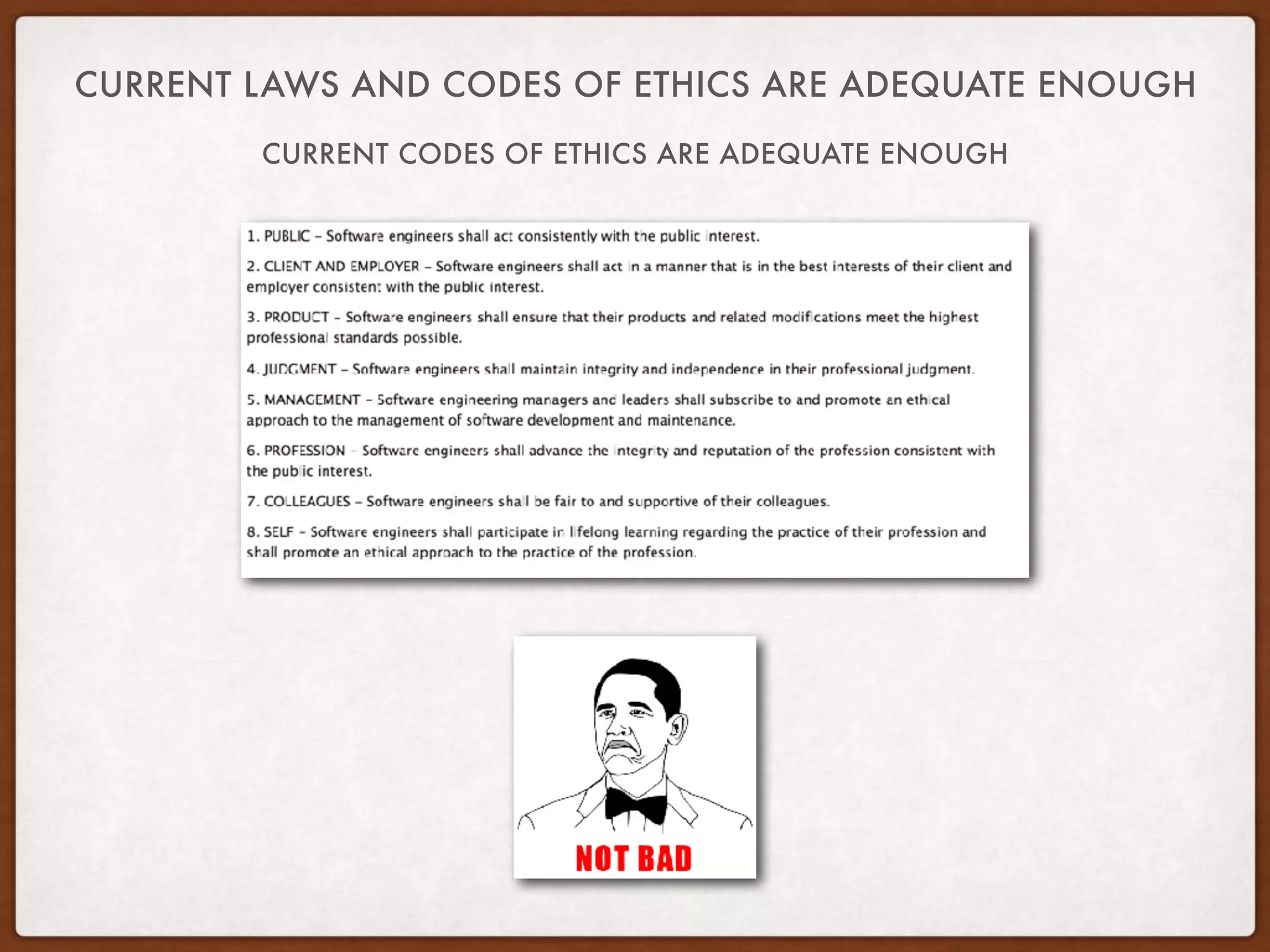 Software Engineering Ethics Myths | PDF