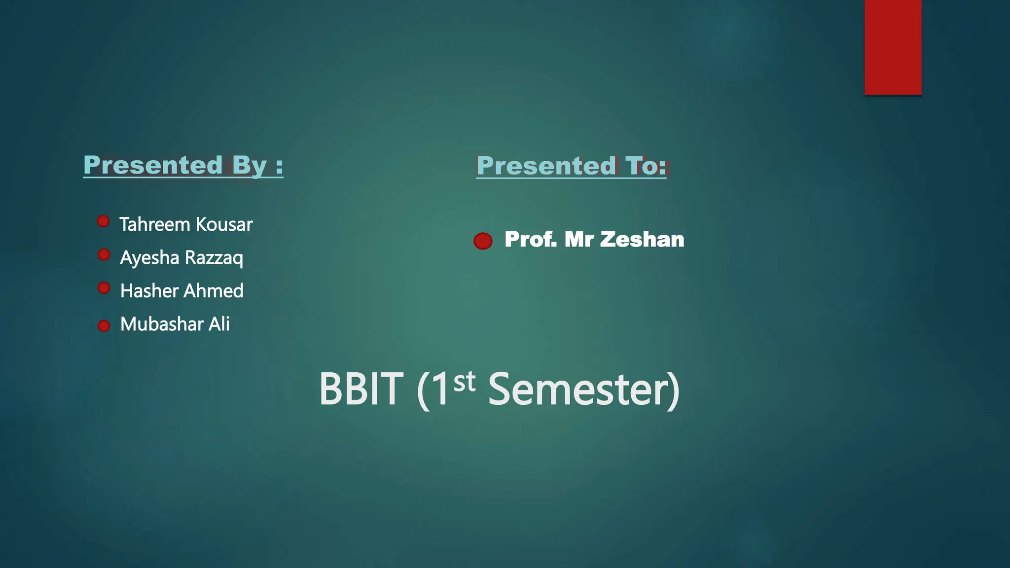 Software Engineering Final Presebtation Pptx