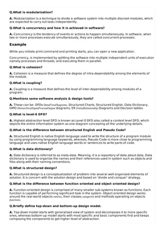 Software engineering interview questions | PDF