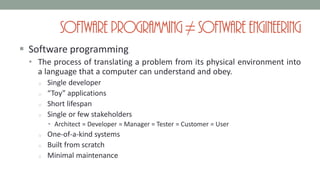 Software Engineering - Basics | PPT