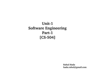 Software Engineering Introduction | PDF | Operating Systems | Computer ...