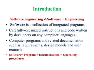 Software Engineering Introduction | PPT