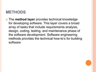 Software engineering layers | PPTX
