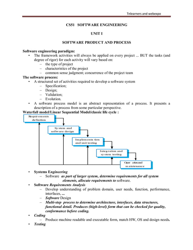 Software Engineering Lecture Notes PDF software-engineering-lecture-notes-pdf