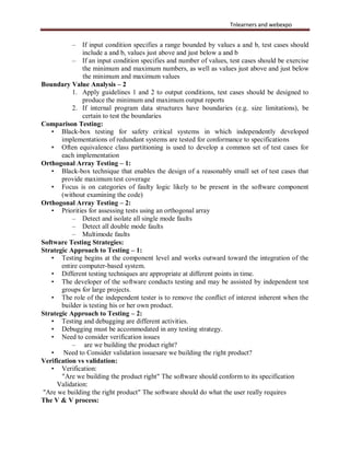 Software engineering lecture notes | PDF