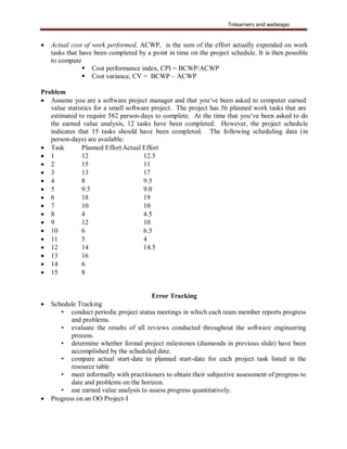 Software engineering lecture notes | PDF
