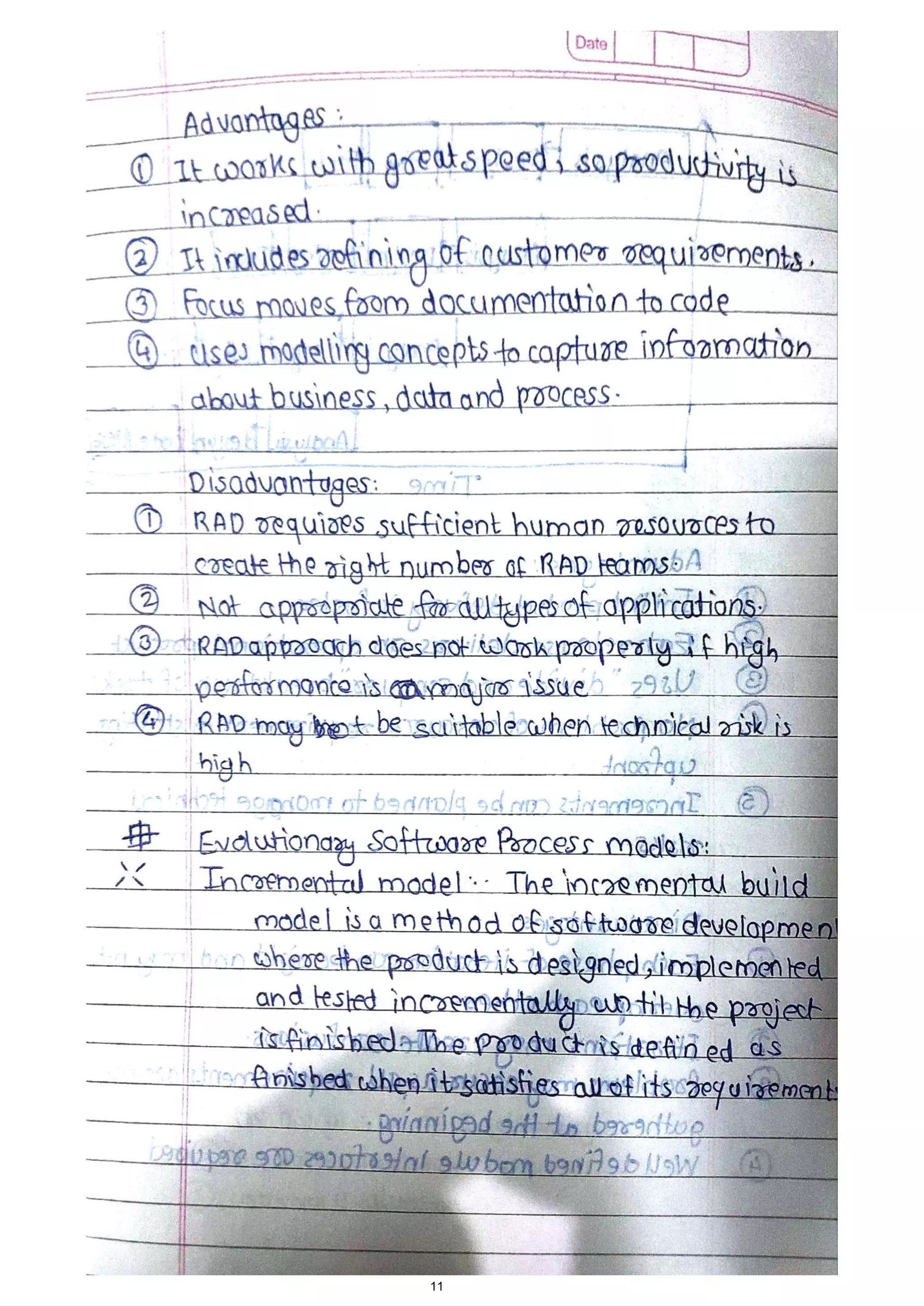 Software Engineering Notes - Unit 1.pdf