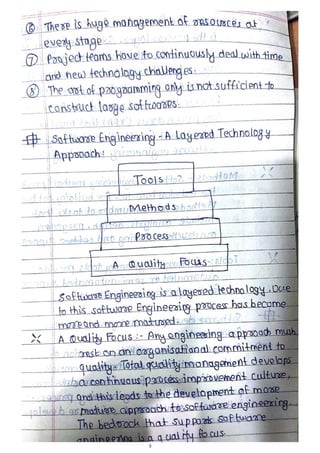 Software Engineering Notes - Unit 1.pdf
