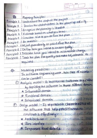 Software Engineering Notes - Unit 2.pdf