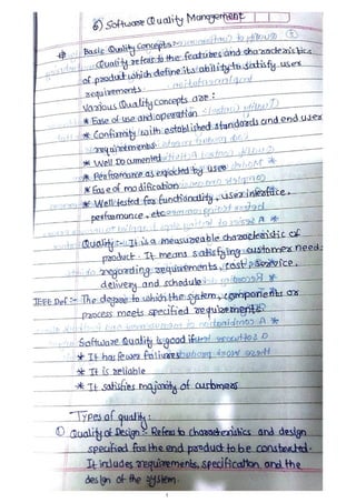 Software Engineering Notes - Unit 6.pdf