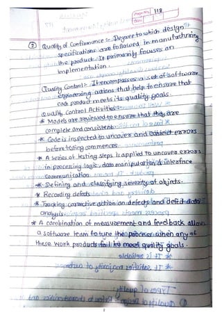 Software Engineering Notes - Unit 6.pdf