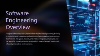 Software Engineering Overview 4th sem .pptx