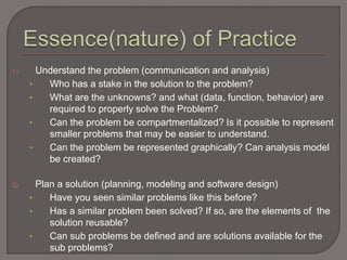 Software Engineering Practice | PPTX