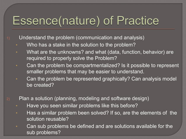 Software Engineering Practice | PPTX | Computer Software and ...