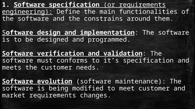 Software Engineering Process Models important | PPT