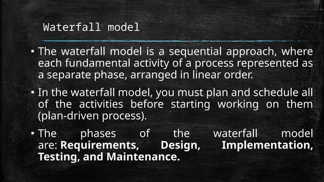Software Engineering Process Models important | PPT