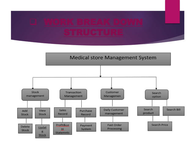 Medical Store Management System Software Engineering 1 | PPTX | Operating Systems | Computer ...