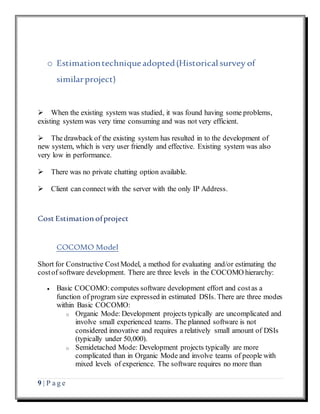 Software engineering project(srs)!! | DOCX