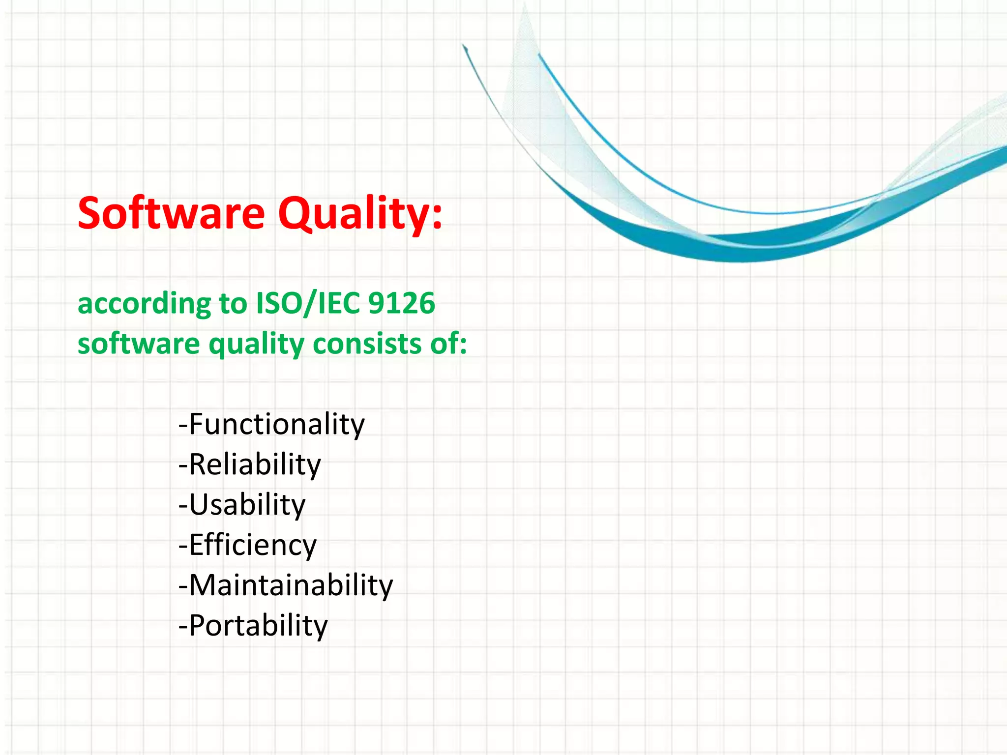 Software engineering quality assurance and testing | PPT