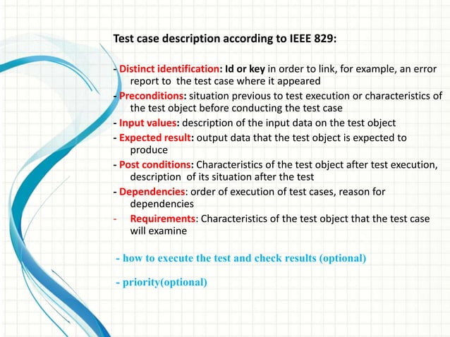 Software engineering quality assurance and testing | PPT