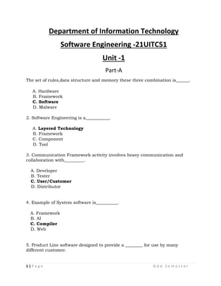 Software Engineering Question Bank.docx
