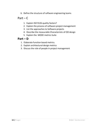 Software Engineering Question Bank.docx