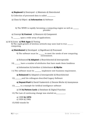 Software Engineering Question Bank.docx