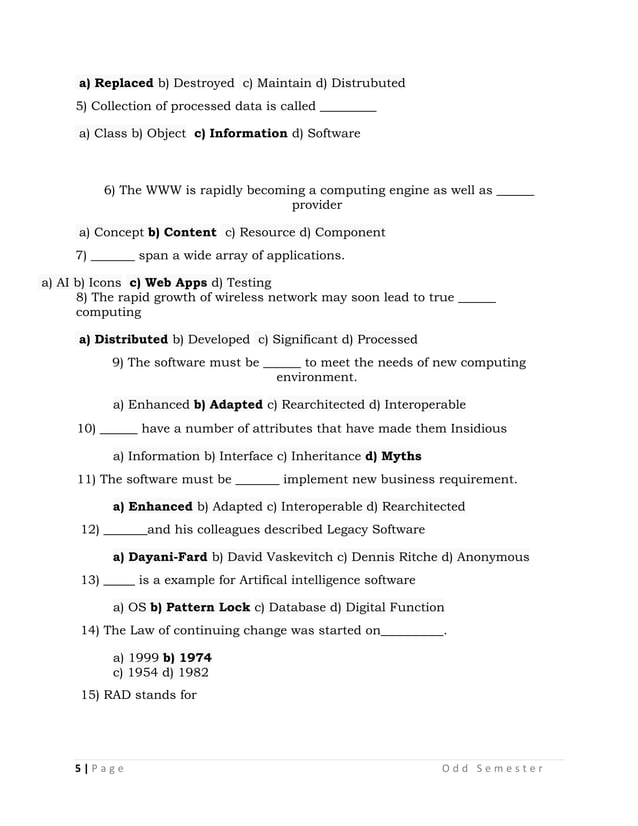 Software Engineering Question Bank.docx