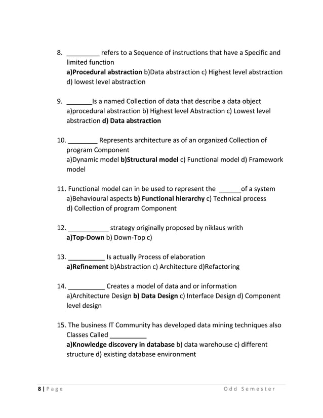 Software Engineering Question Bank.docx