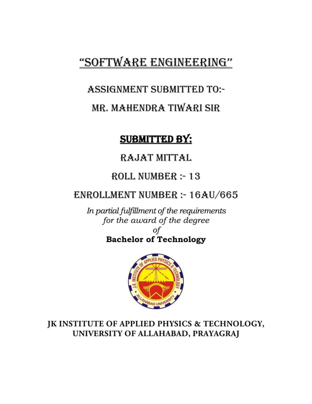 Software engineering srs library management assignment | PDF